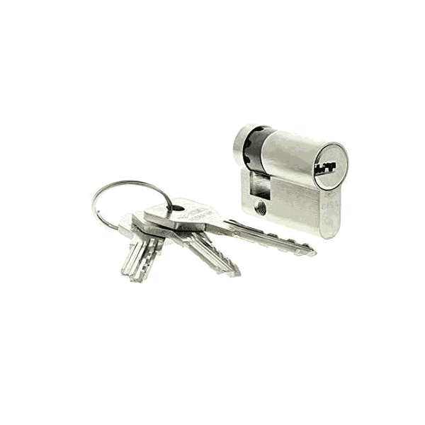 Cisa 0e304-02-0-12 Cilindro Nichelato 40mm 30x10mm Lf-48075