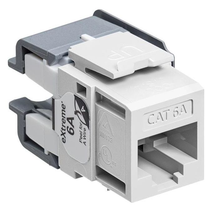 Leviton Presa Rj45 Cat.6a Utp Nera | Yeppon