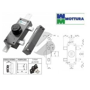 Mottura 34.329 Serratura Ferroglietto Triplice S A Lf-1201465