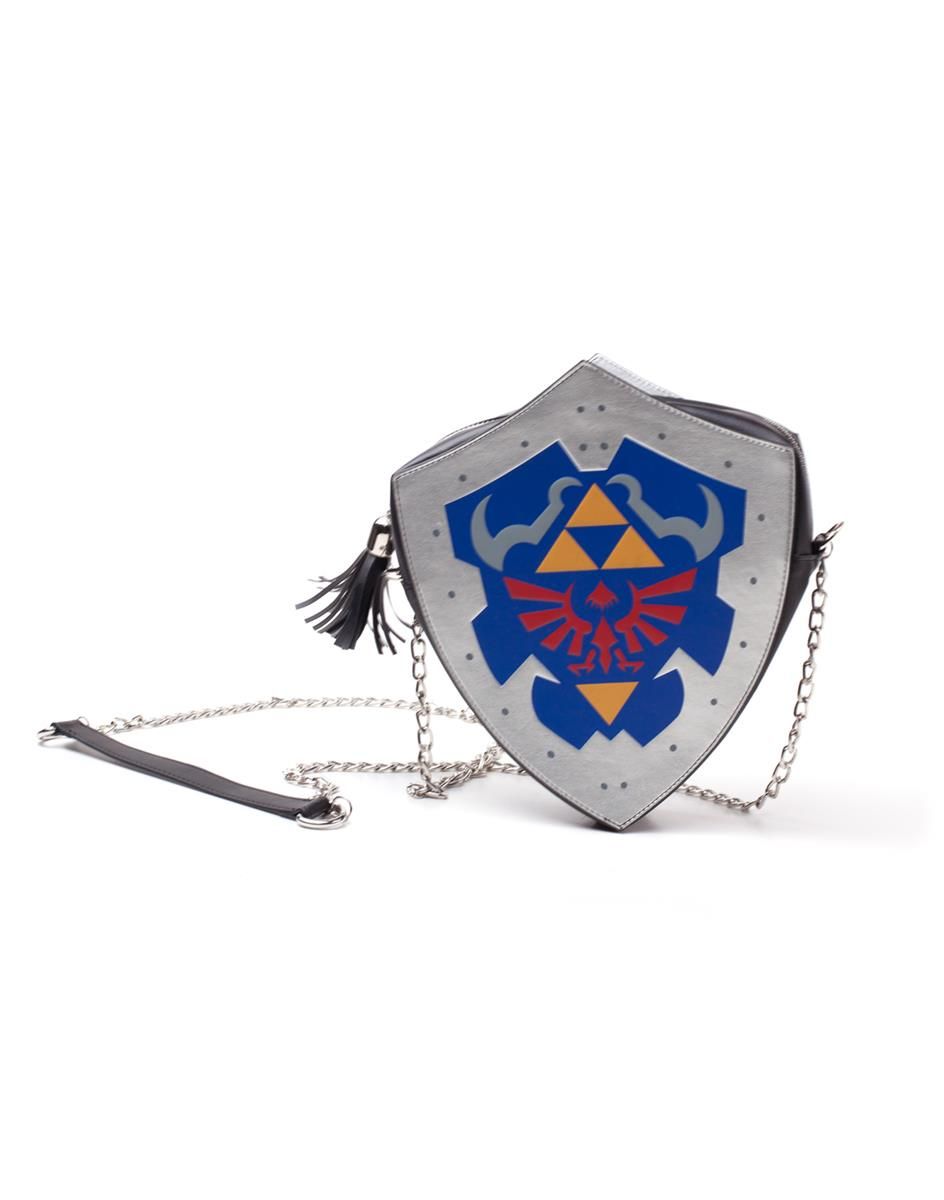Nintendo: Zelda - Digital Printed Shield Pu Ladies Grey (Borsa) 8718526097191
