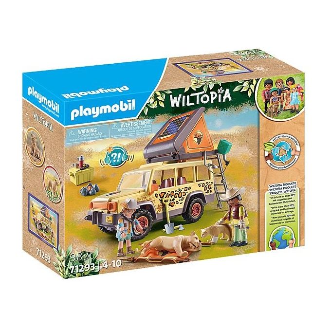 Playmobil Wildtopia Fuoristrada con Leoni | Yeppon
